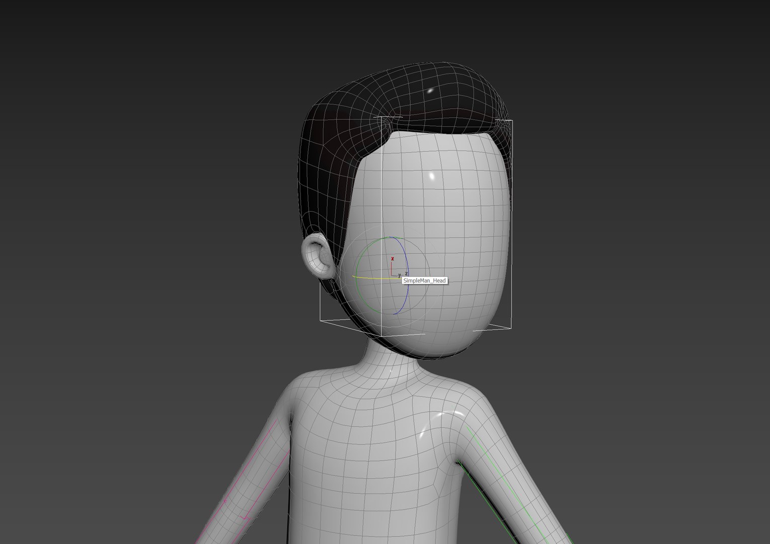 3D Character127 Rigged Simple Man Model - TurboSquid 1759795