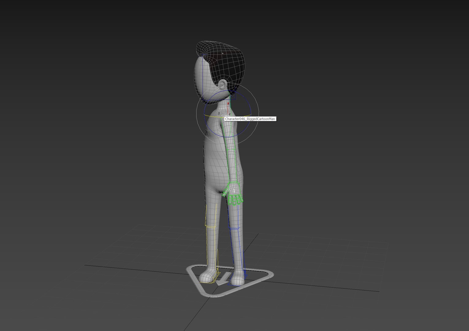 3D Character127 Rigged Simple Man Model - TurboSquid 1759795