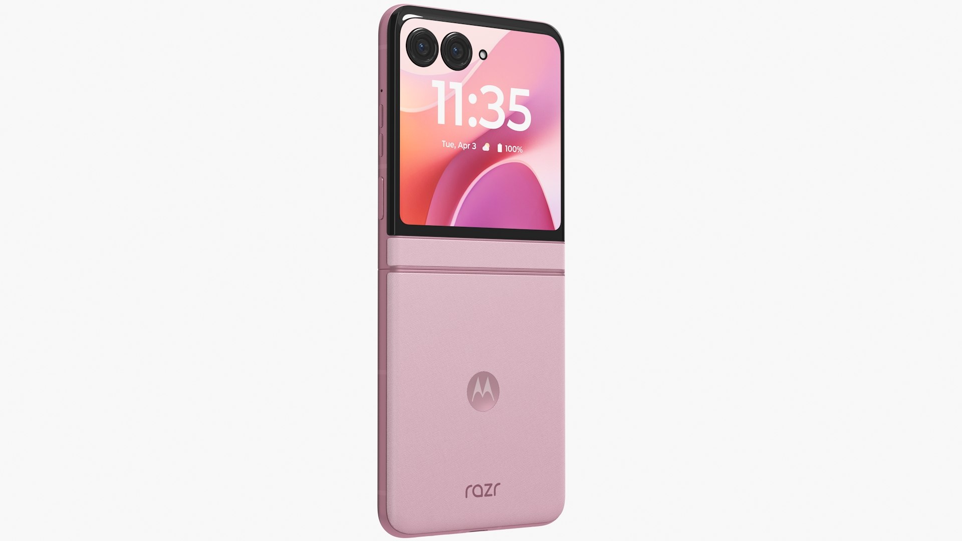 3D Motorola Razr 60 Parfait Pink Animated Model - TurboSquid 2402593