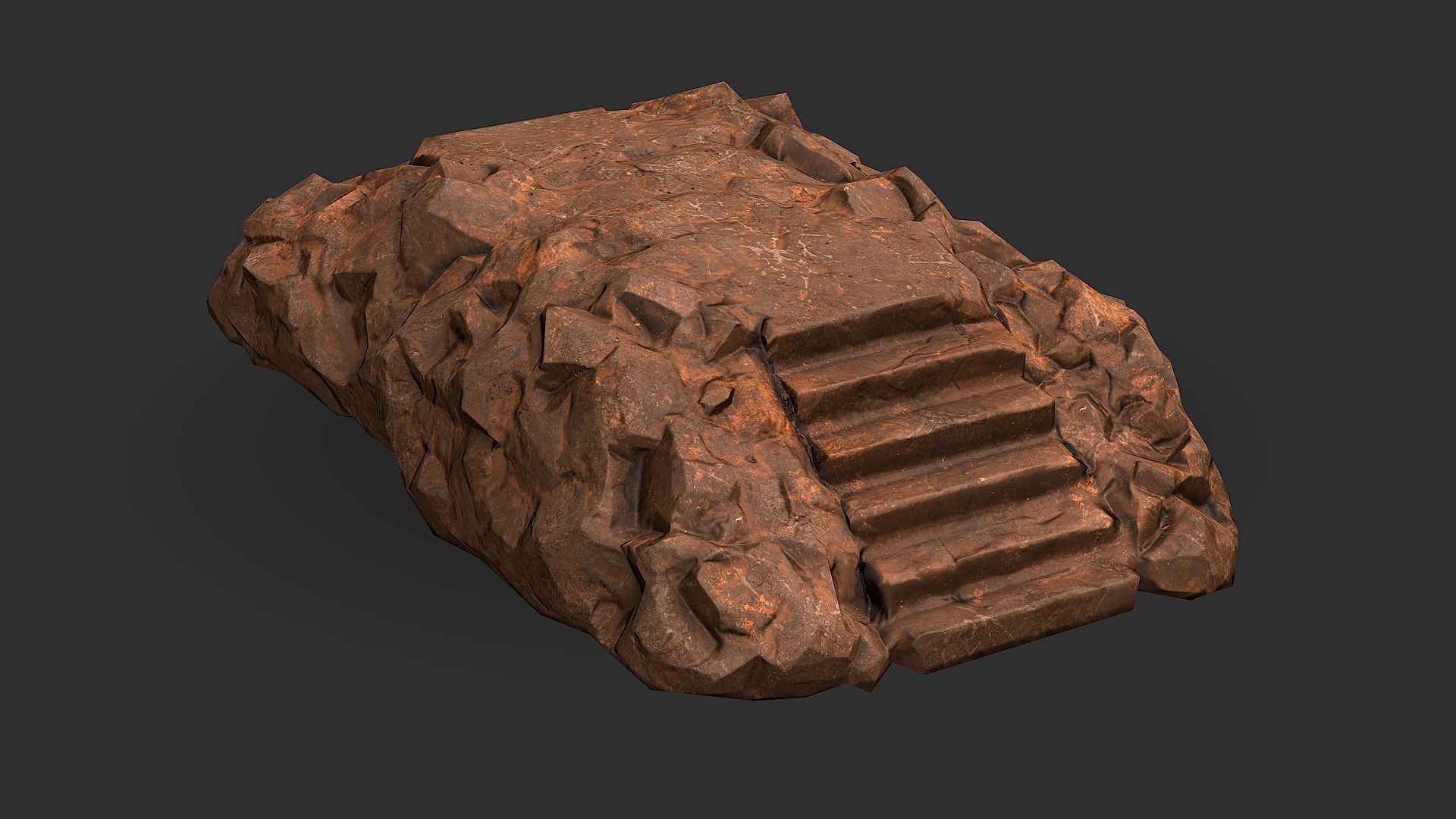 3D Stairs Stone Staircase 04 - TurboSquid 2145350