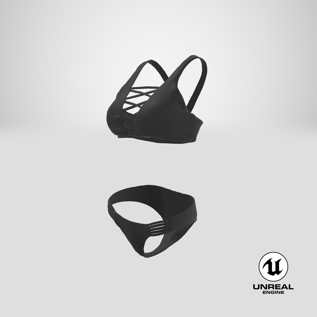 Realistic lingerie 1 3D model - TurboSquid 1666178