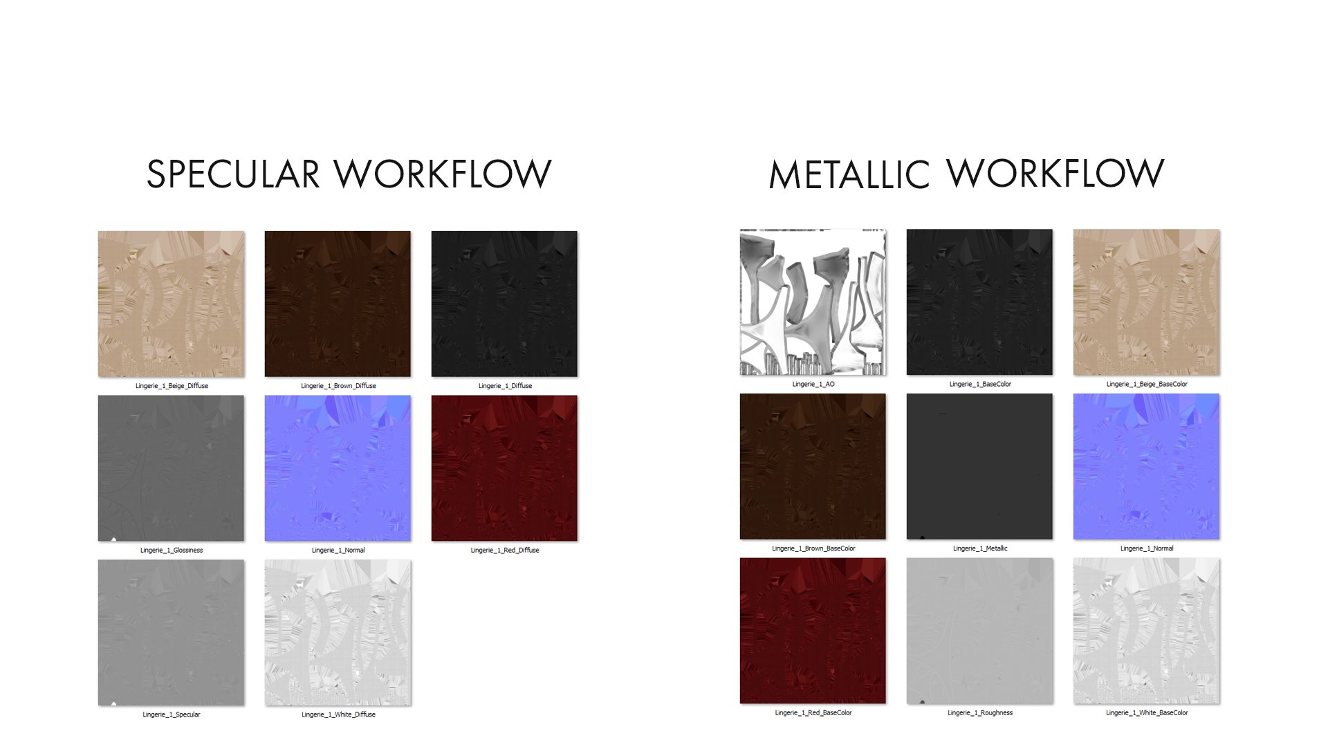 Realistic lingerie 1 3D model - TurboSquid 1666178