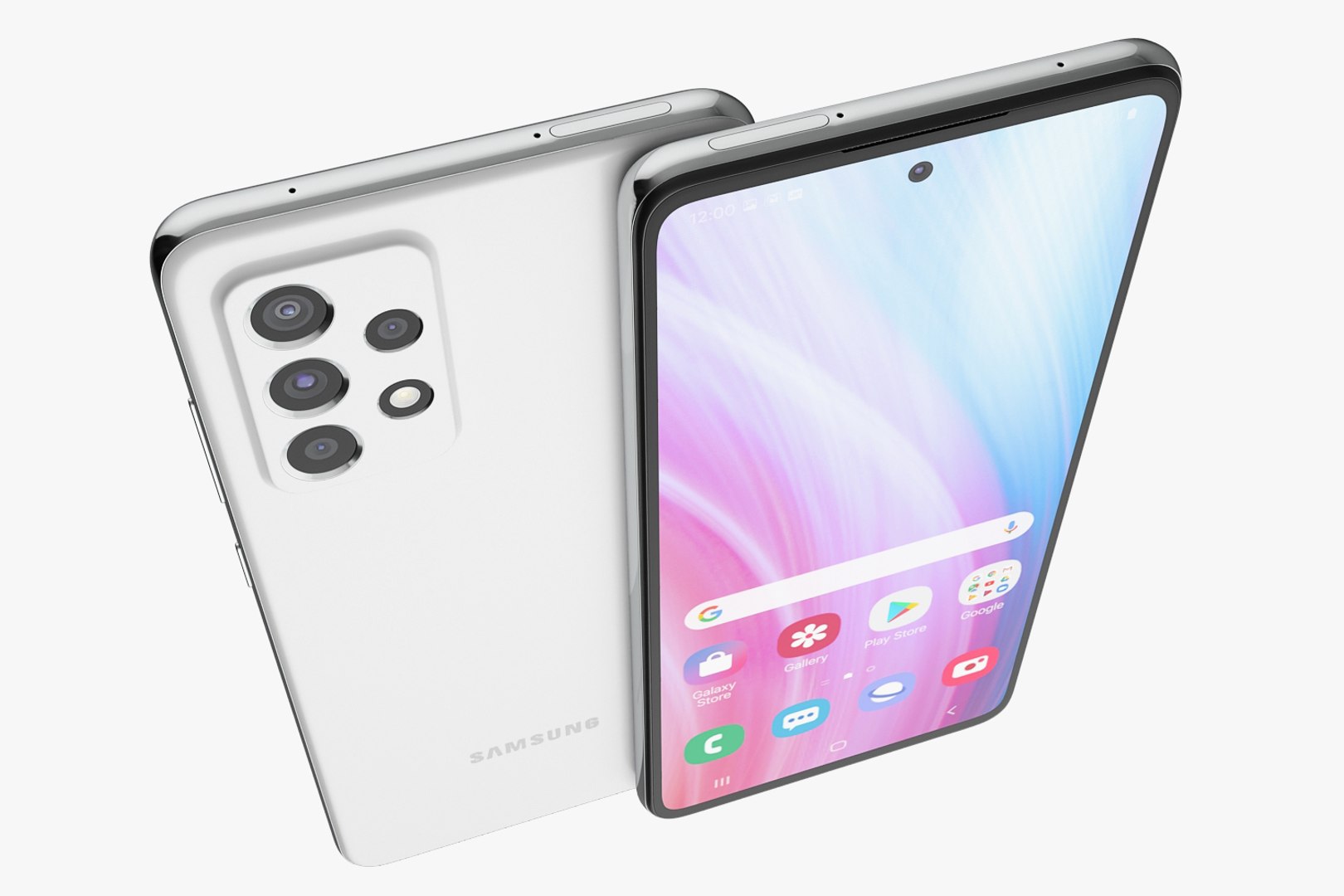 Samsung Galaxy A52 3D Model - TurboSquid 1694270