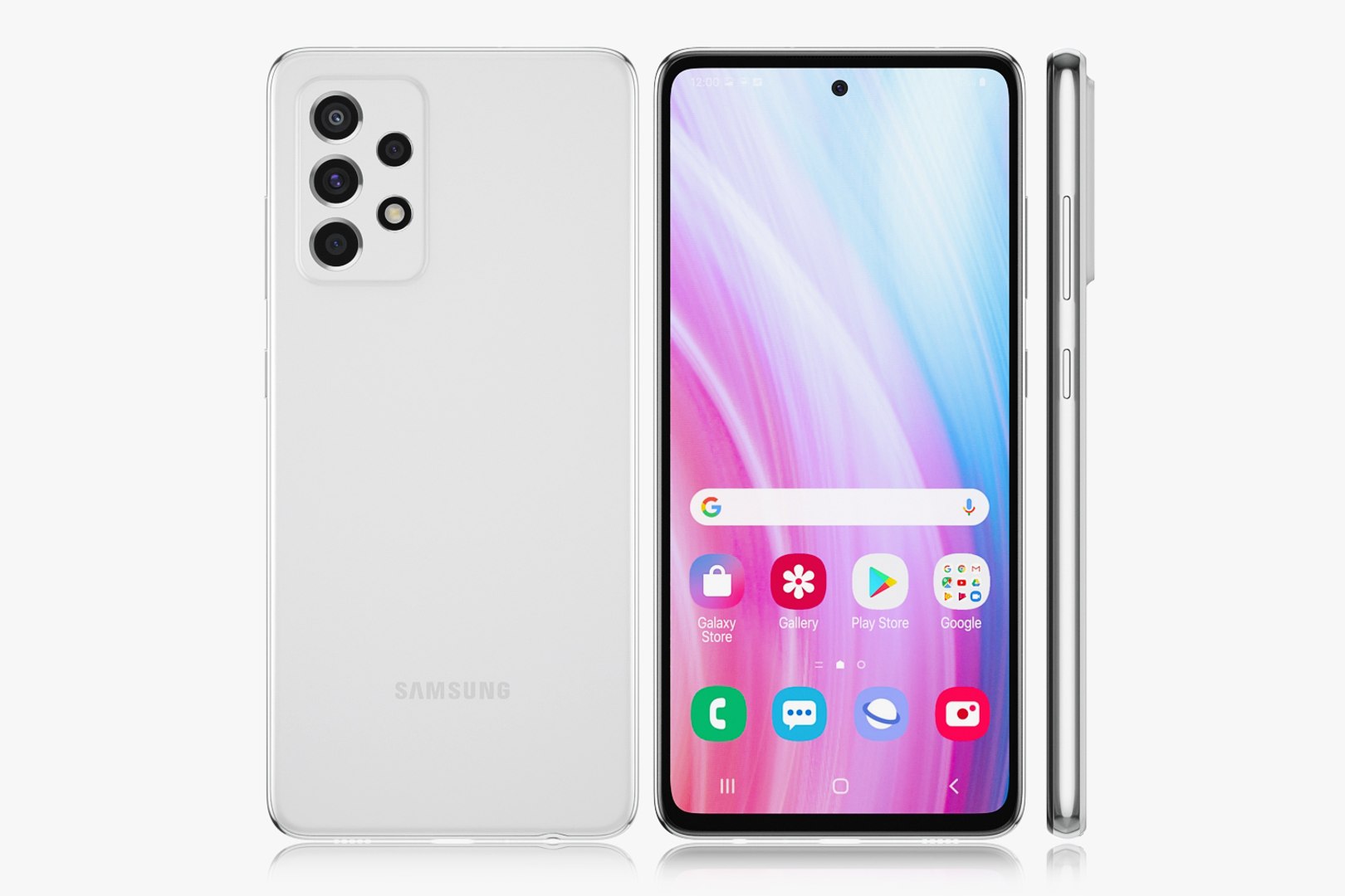 Samsung Galaxy A52 3D Model - TurboSquid 1694270