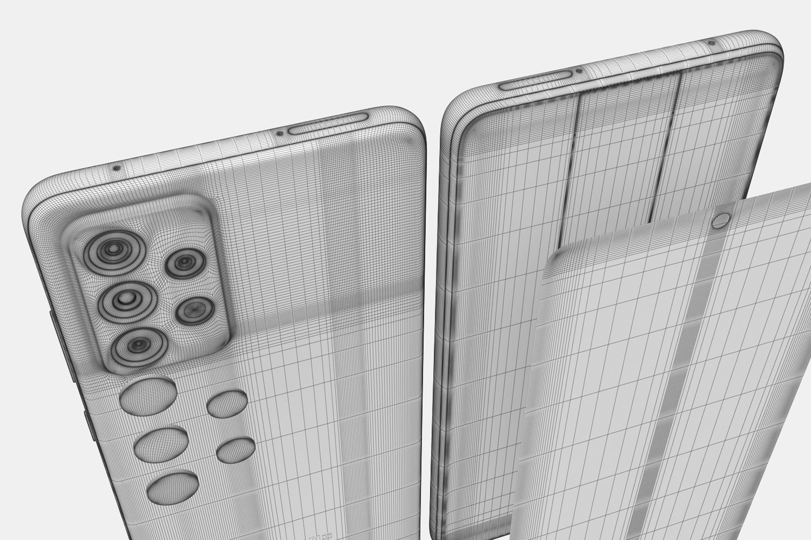 Samsung Galaxy A52 3D Model - TurboSquid 1694270