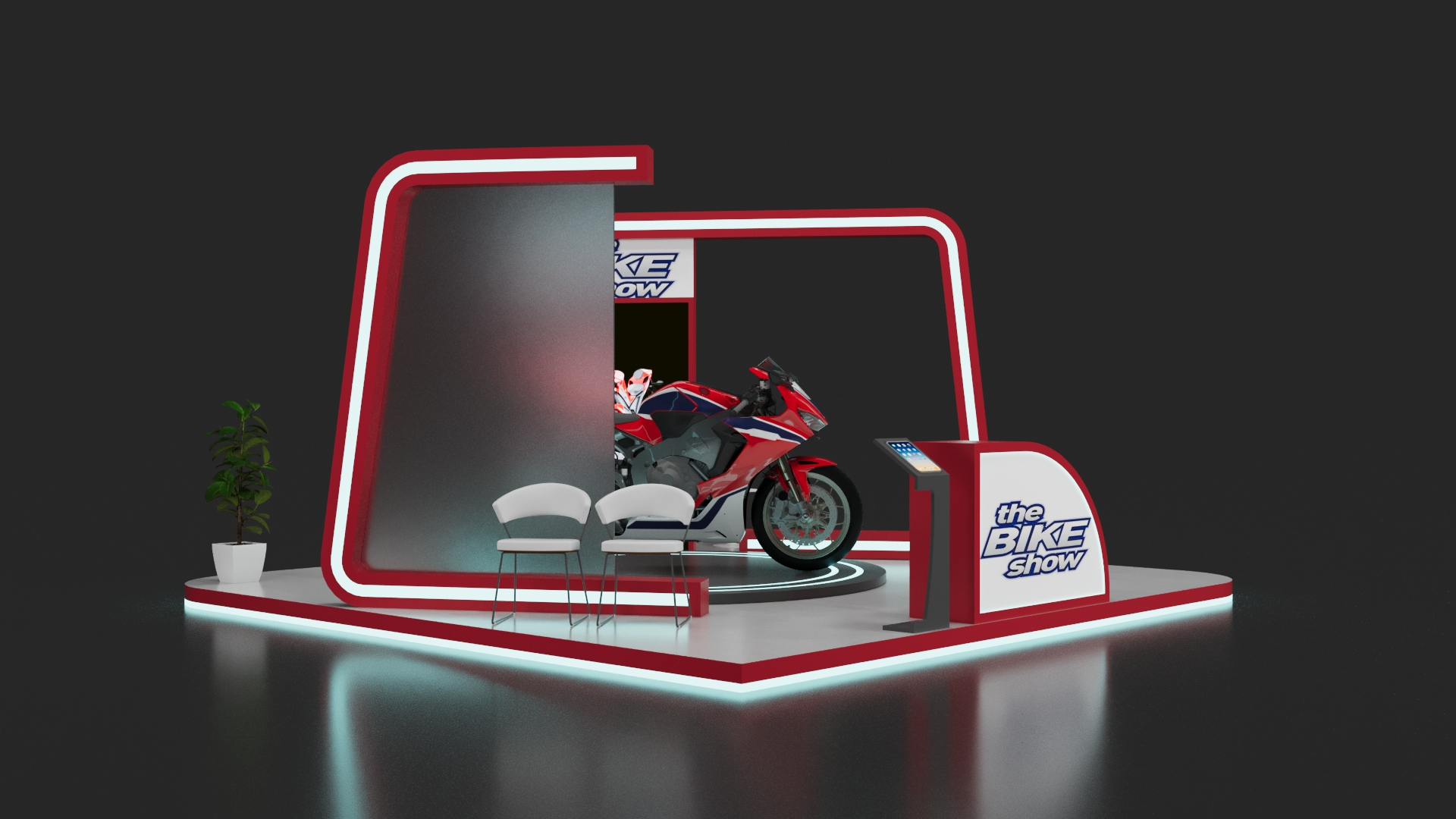 4x4 Meter Bike-show 3D Model - TurboSquid 2287568