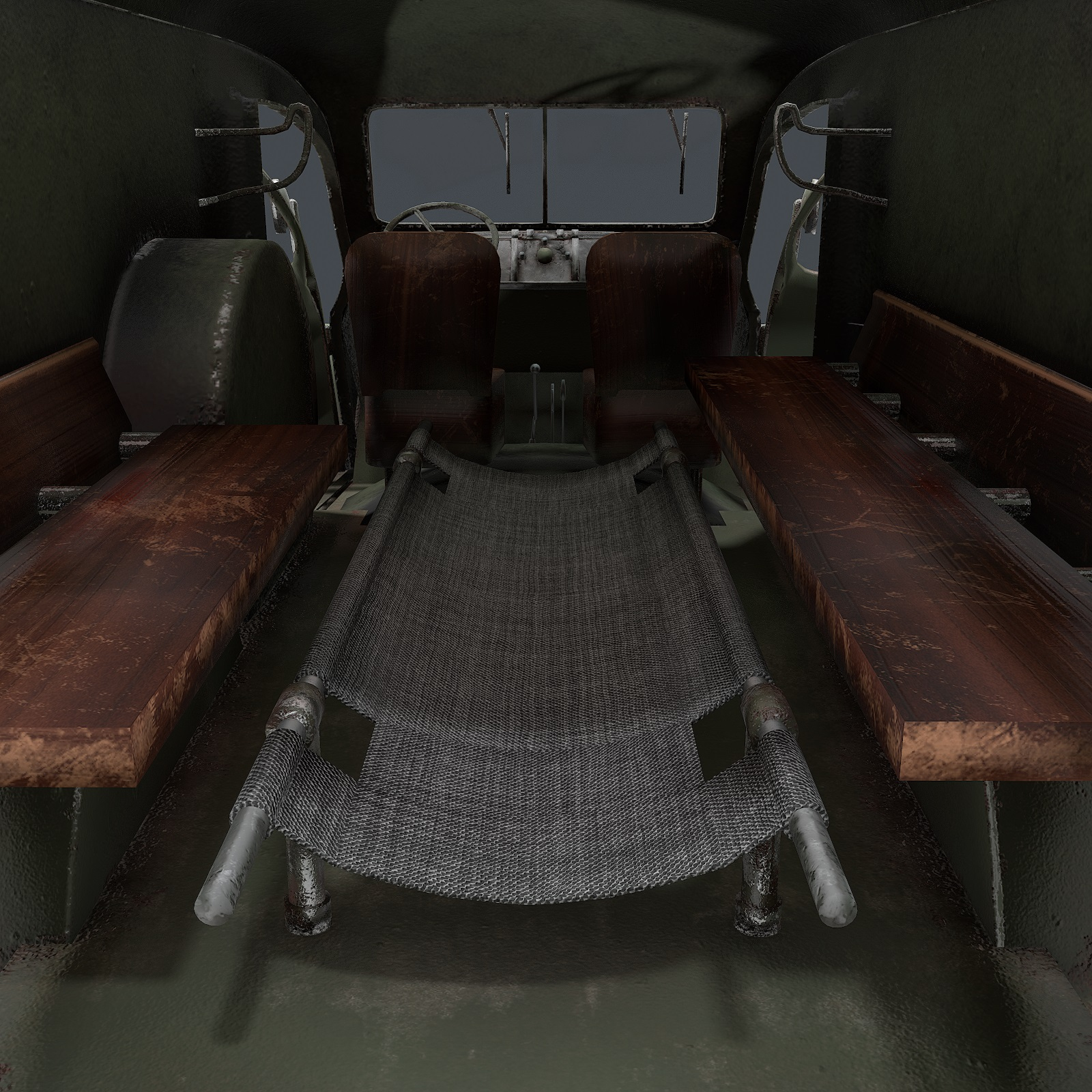 3D military ambulance dodge wc54 - TurboSquid 1310772