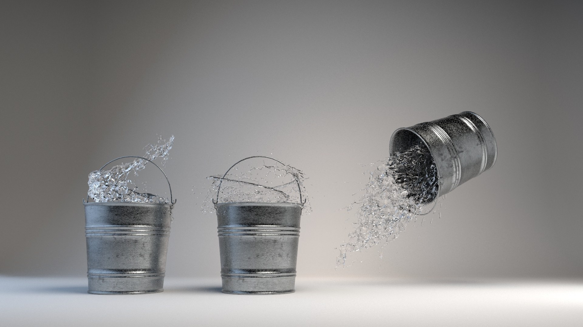 Bucket Liquid Splash 3D - TurboSquid 1585932