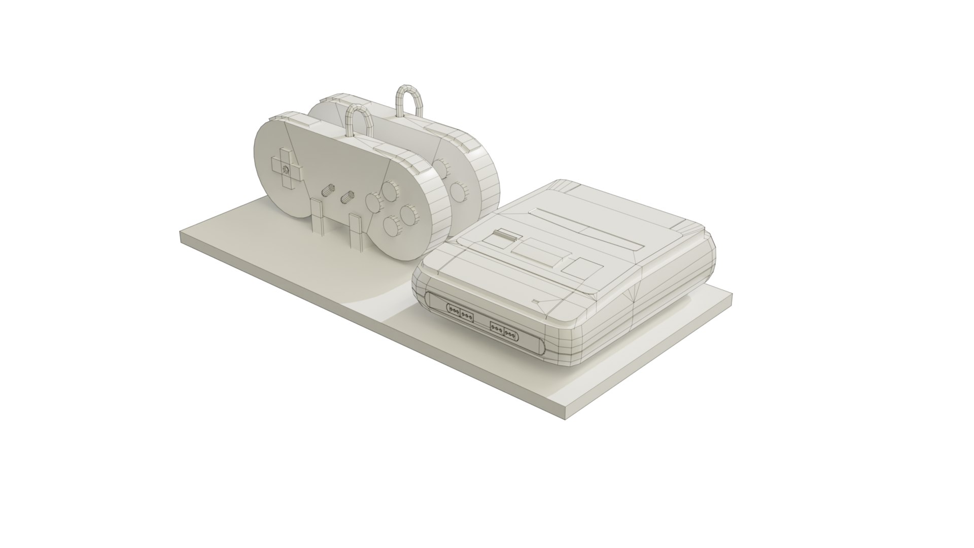 3D Super Famicom Mini - TurboSquid 2249136
