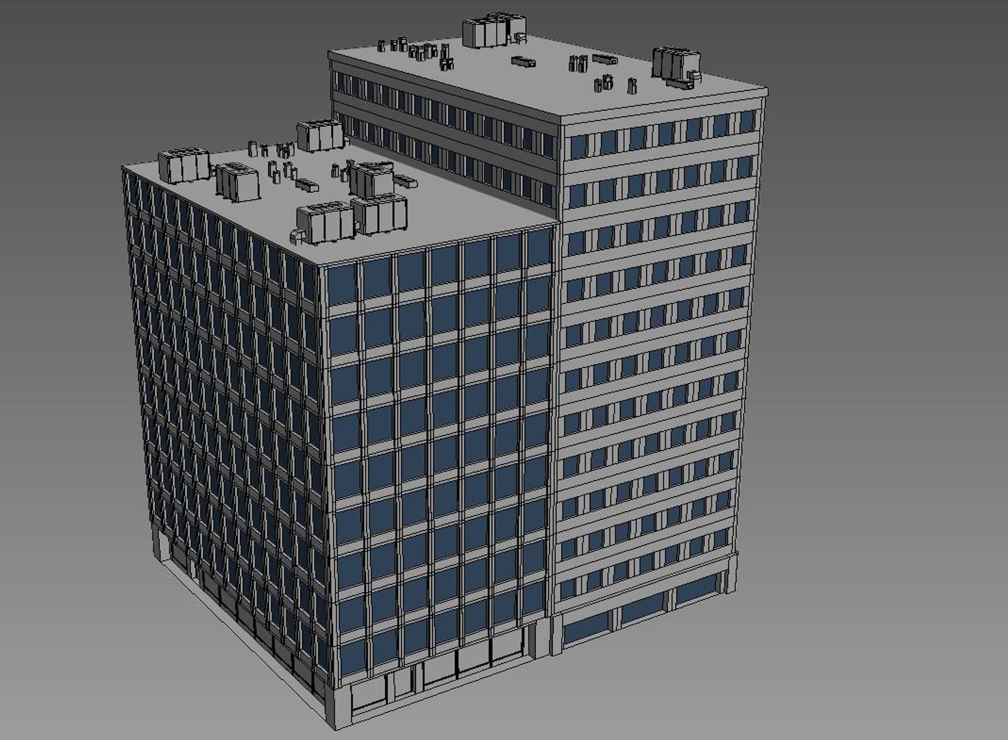 3d 3ds Building Office
