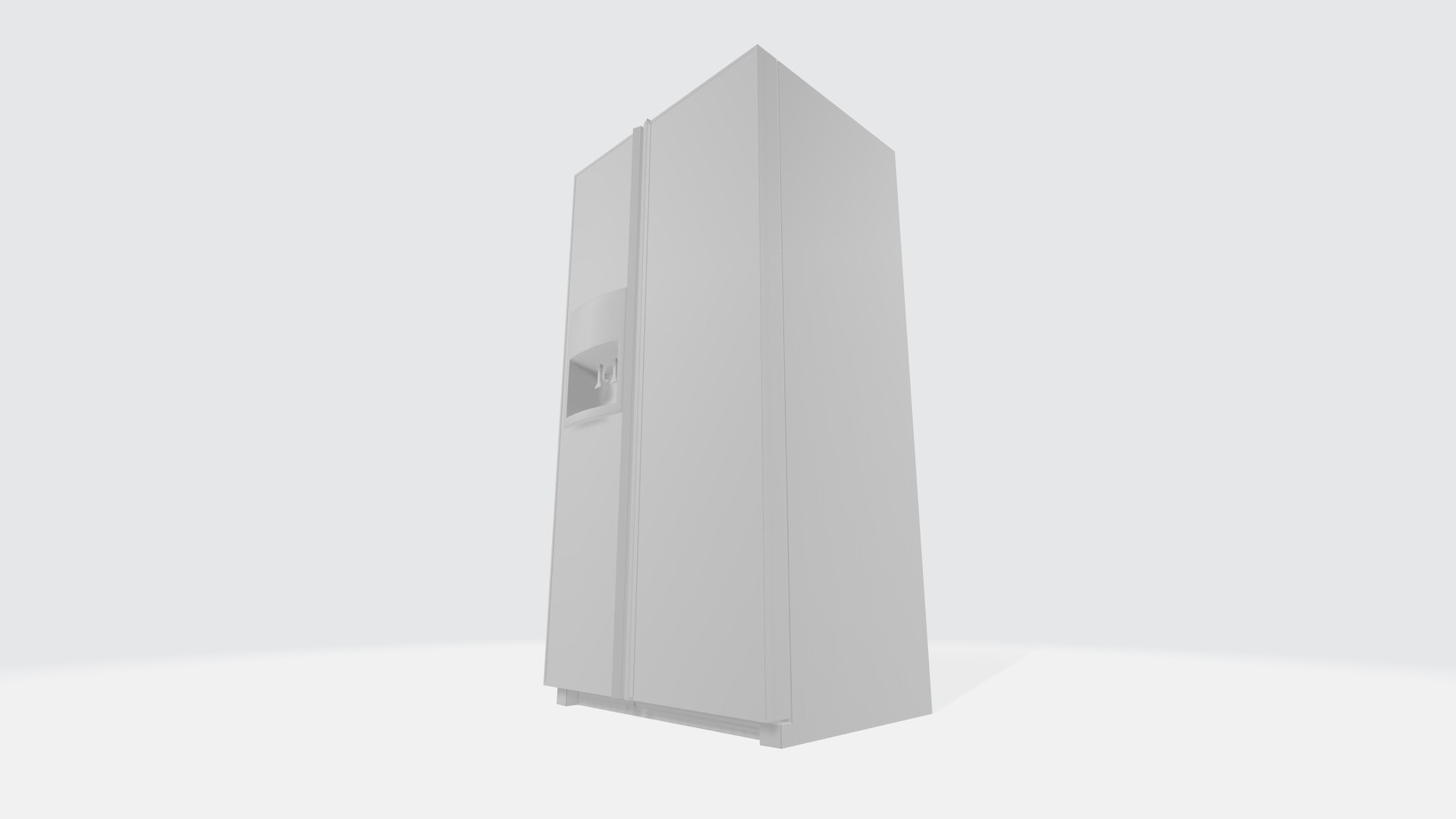 Two-chamber refrigerator 3D model - TurboSquid 1956214