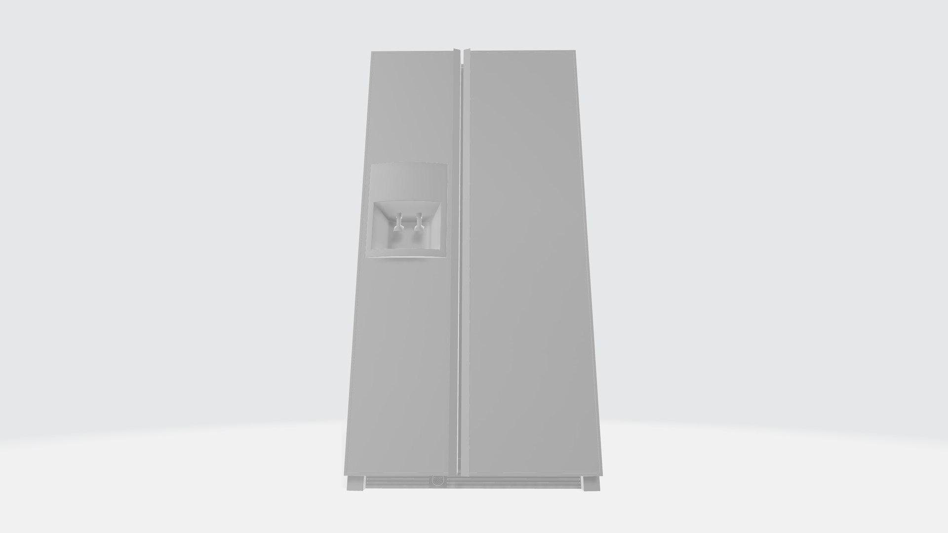 Two-chamber refrigerator 3D model - TurboSquid 1956214