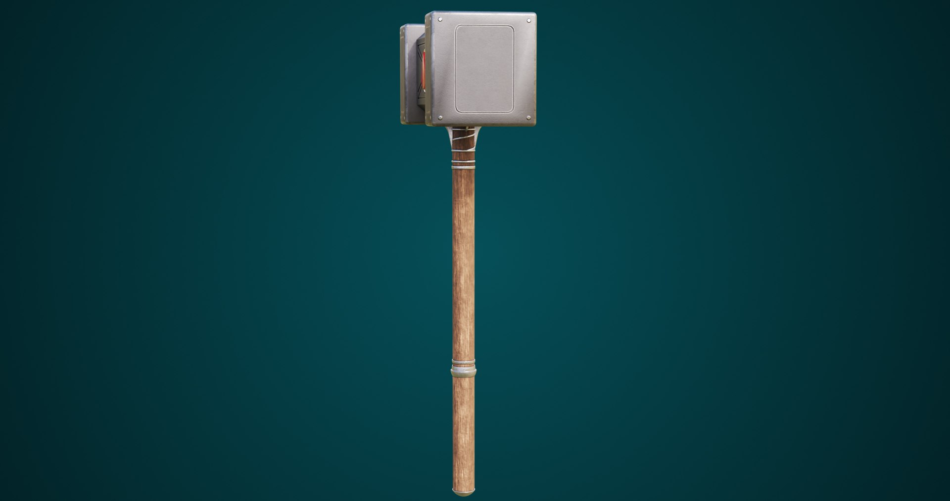 Battle Hammer 10 All PBR Unity UE V-Ray Textures Included Model ...