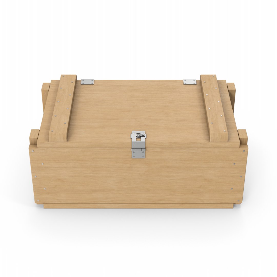 Ammo Crate 3D Model - TurboSquid 2220814