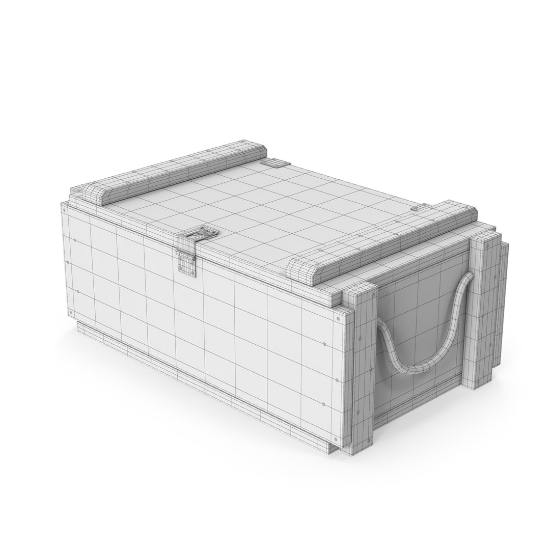 Ammo Crate 3D Model - TurboSquid 2220814