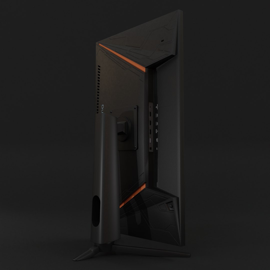 3D Gaming Monitor Model - TurboSquid 1839592