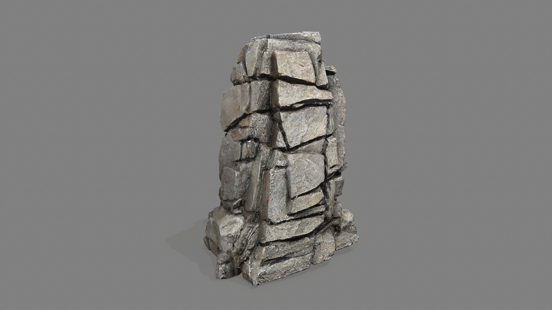3D Cliff Rocks - TurboSquid 2209247