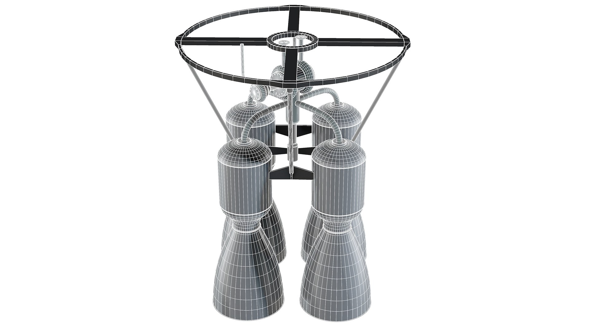 3D Rocket Engine 3 - TurboSquid 1991293