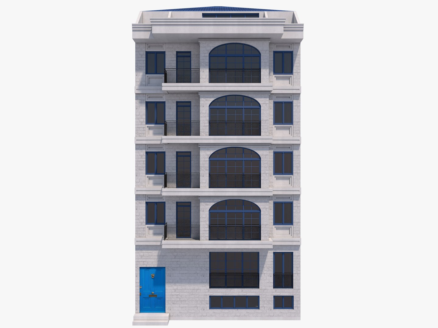 European Buildings Set 3D model - TurboSquid 2134390