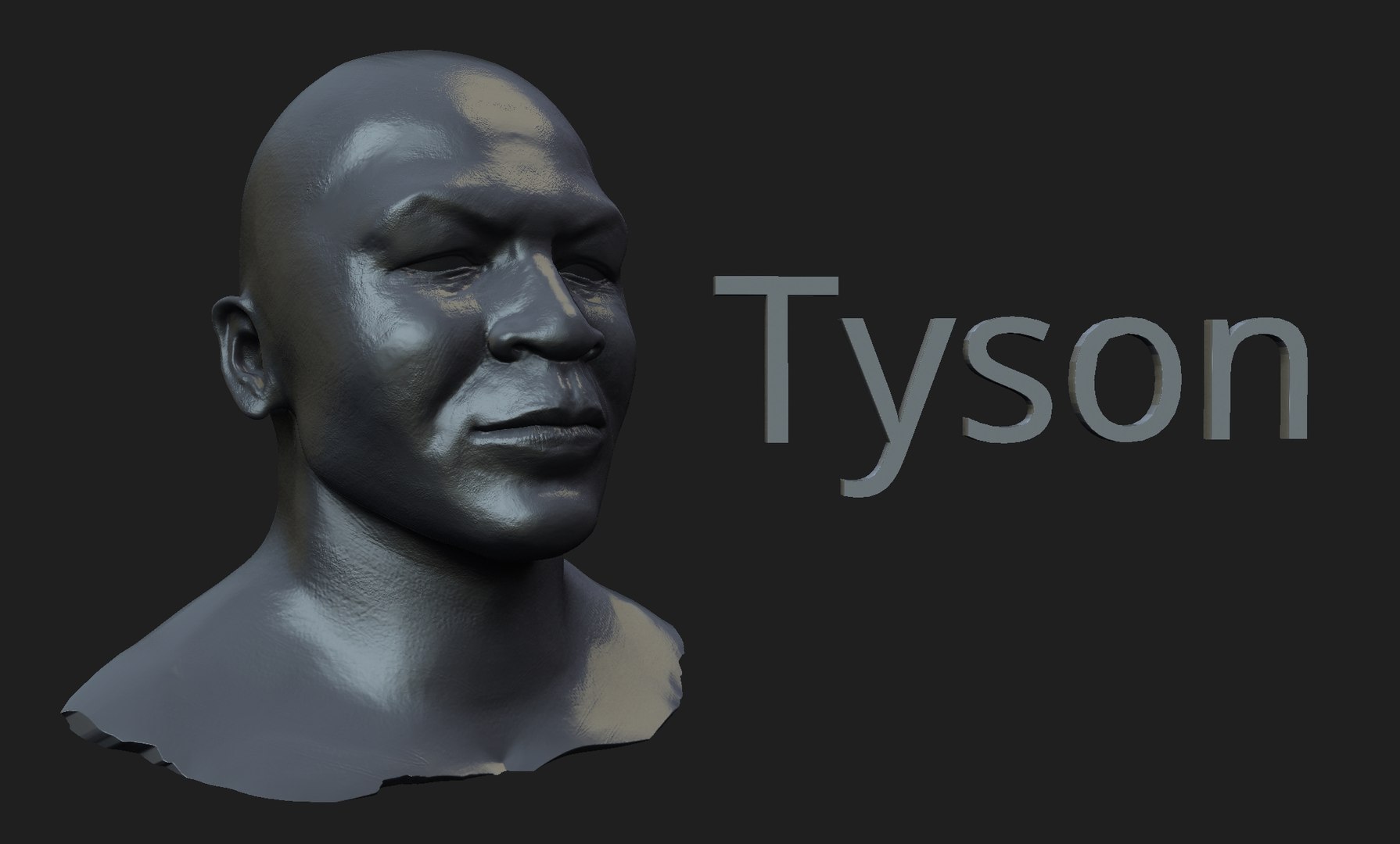 3D Mike Tyson - TurboSquid 2139675