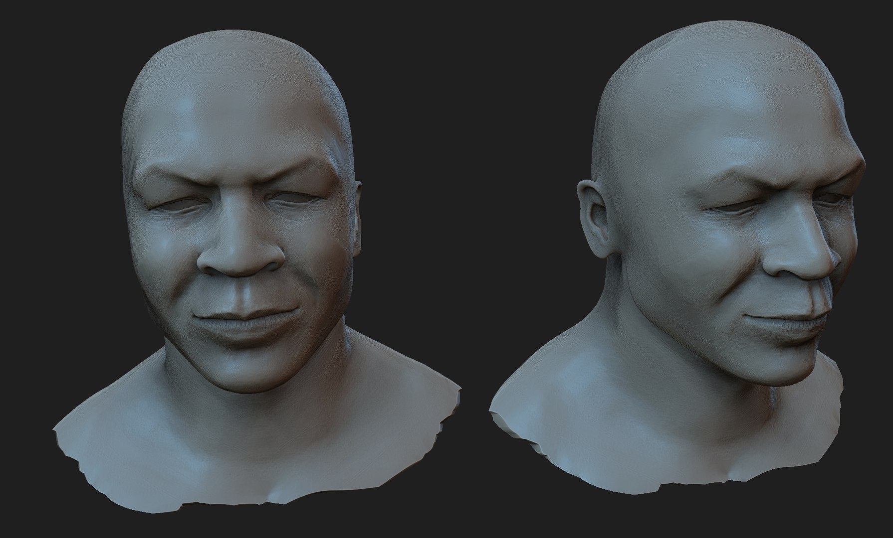 3D Mike Tyson - TurboSquid 2139675