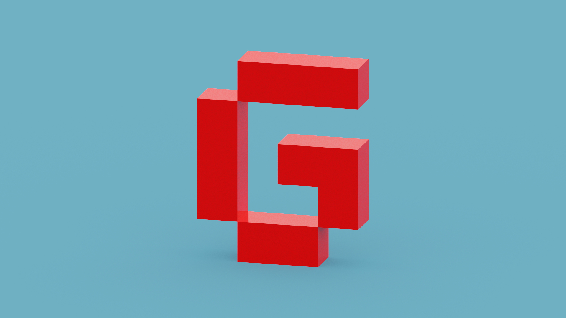 3D Pixel Letter G Model - TurboSquid 1981098