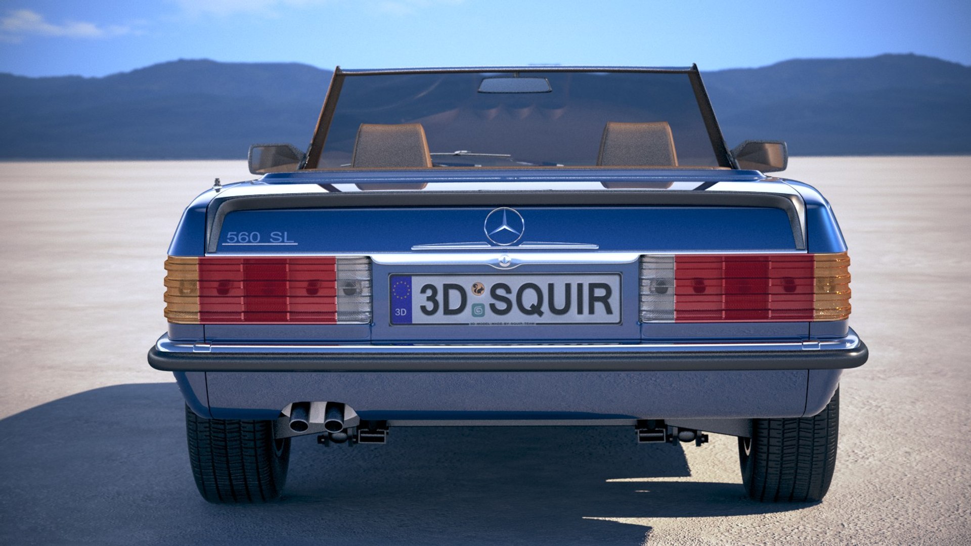 Mercedes Sl R107 3D Model - TurboSquid 1246749