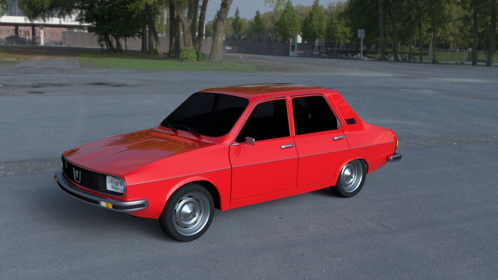 3d Model Renault 12 Dacia 1300