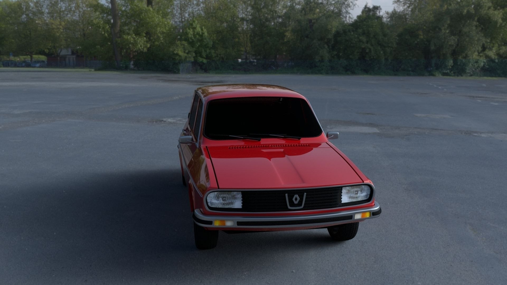 3d Model Renault 12 Dacia 1300