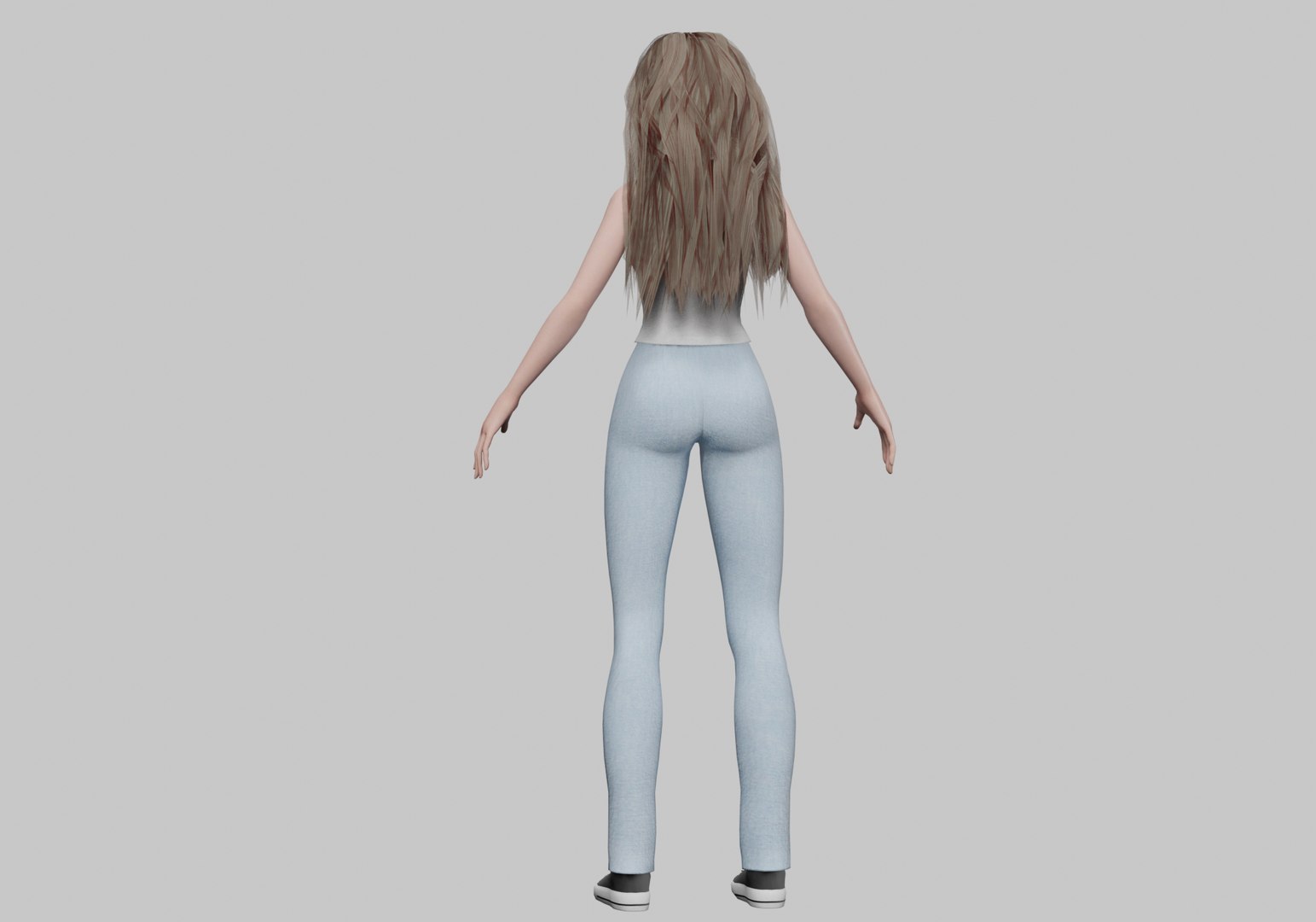 Anime Standard Girl V34179 3D - TurboSquid 2270352