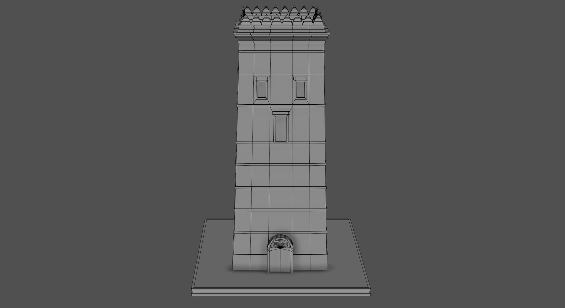 Free Ancient Tower Model - TurboSquid 2294629