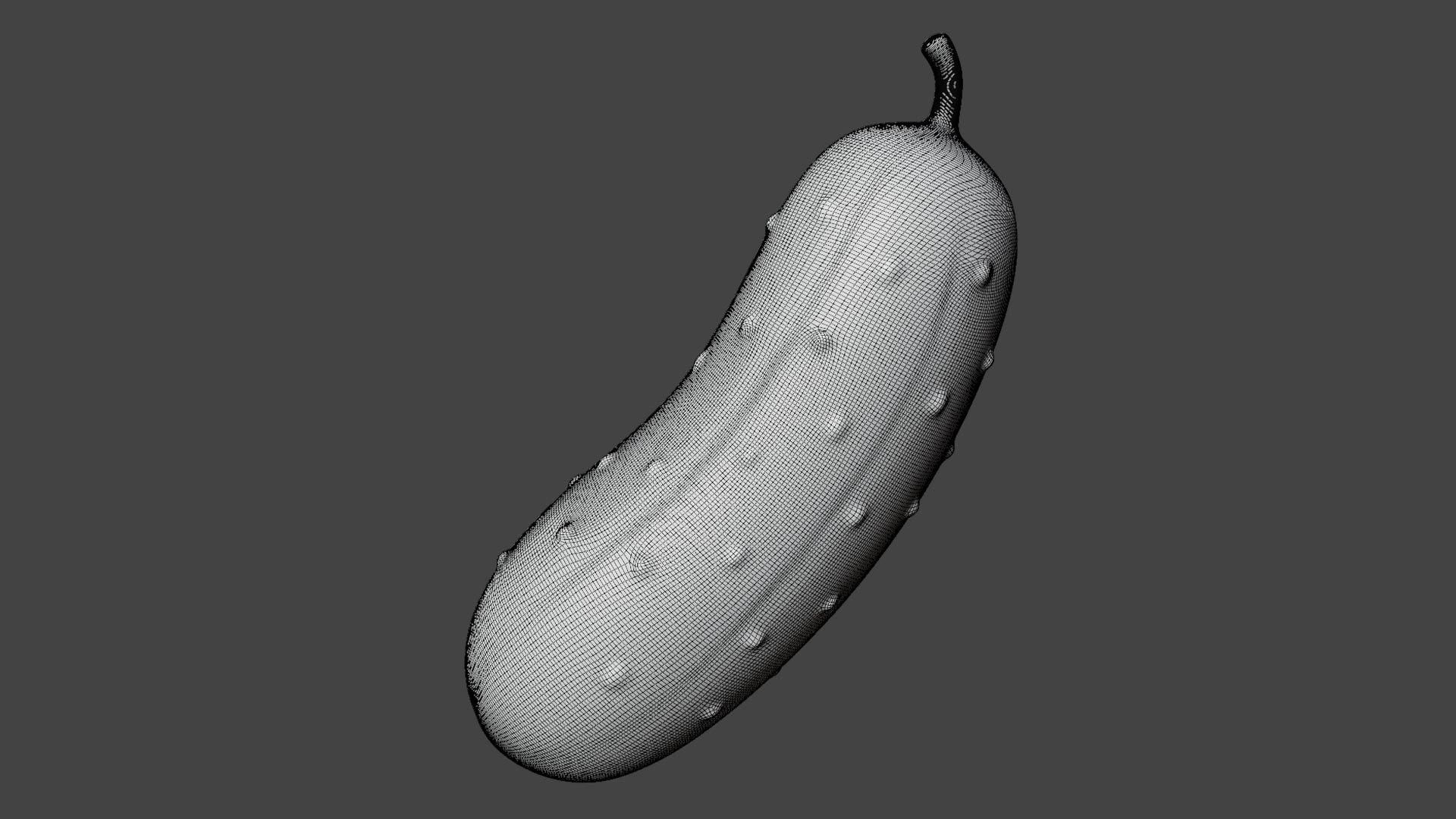 Stylized Cucumber 3D - TurboSquid 2400806