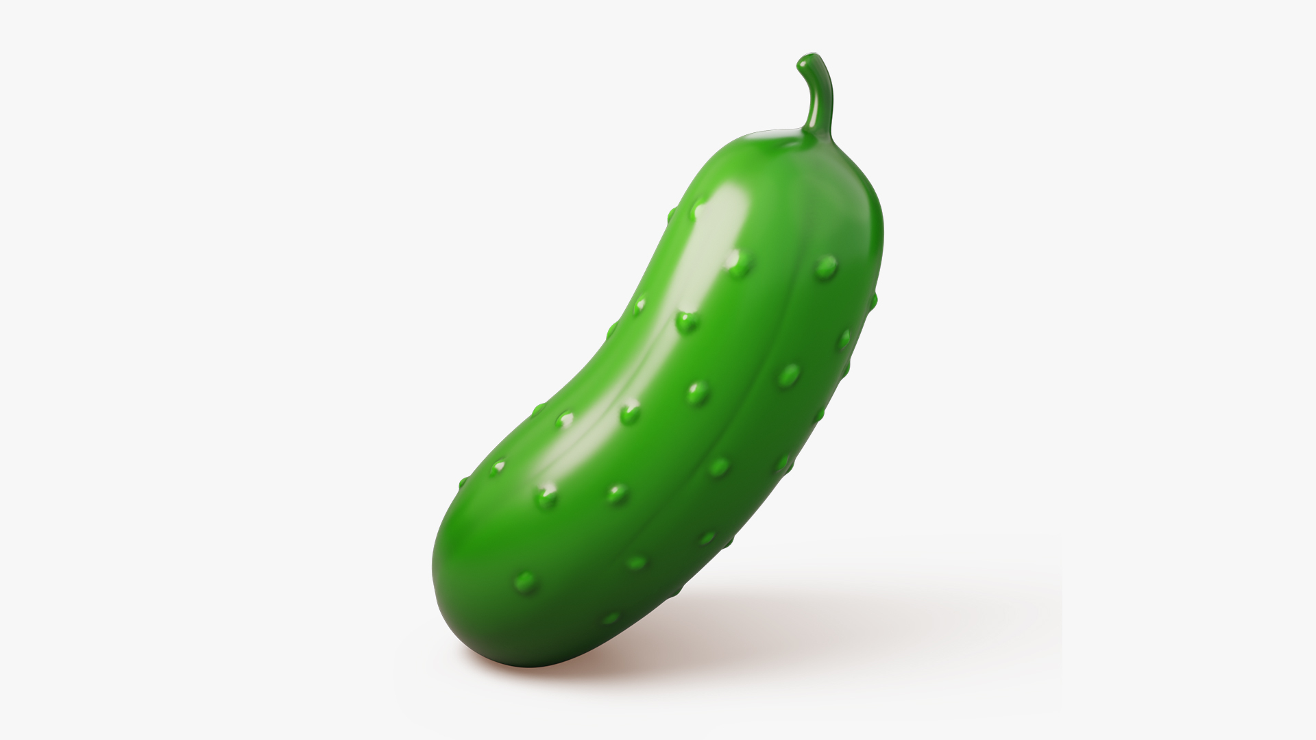 Stylized Cucumber 3D - TurboSquid 2400806