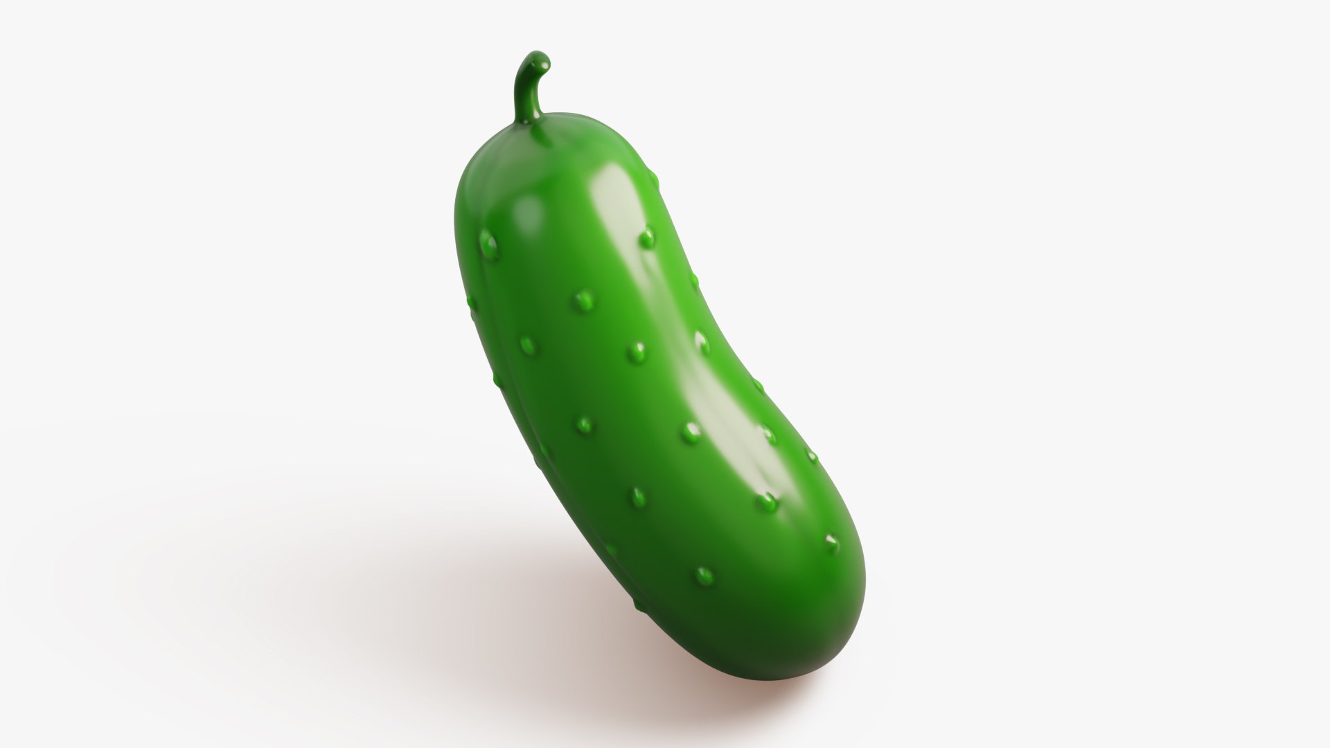 Stylized Cucumber 3D - TurboSquid 2400806