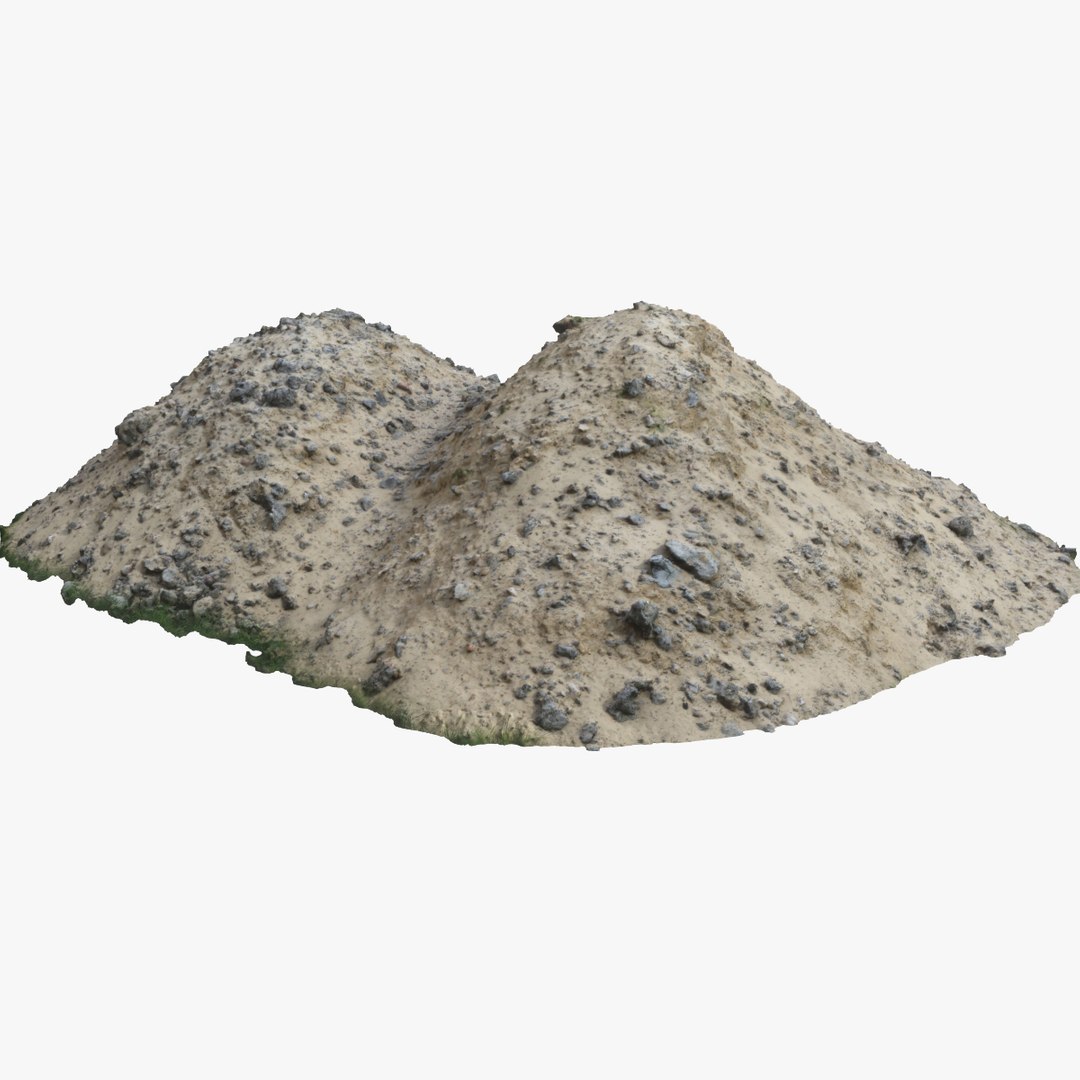 3D Sand Pile - TurboSquid 1790080