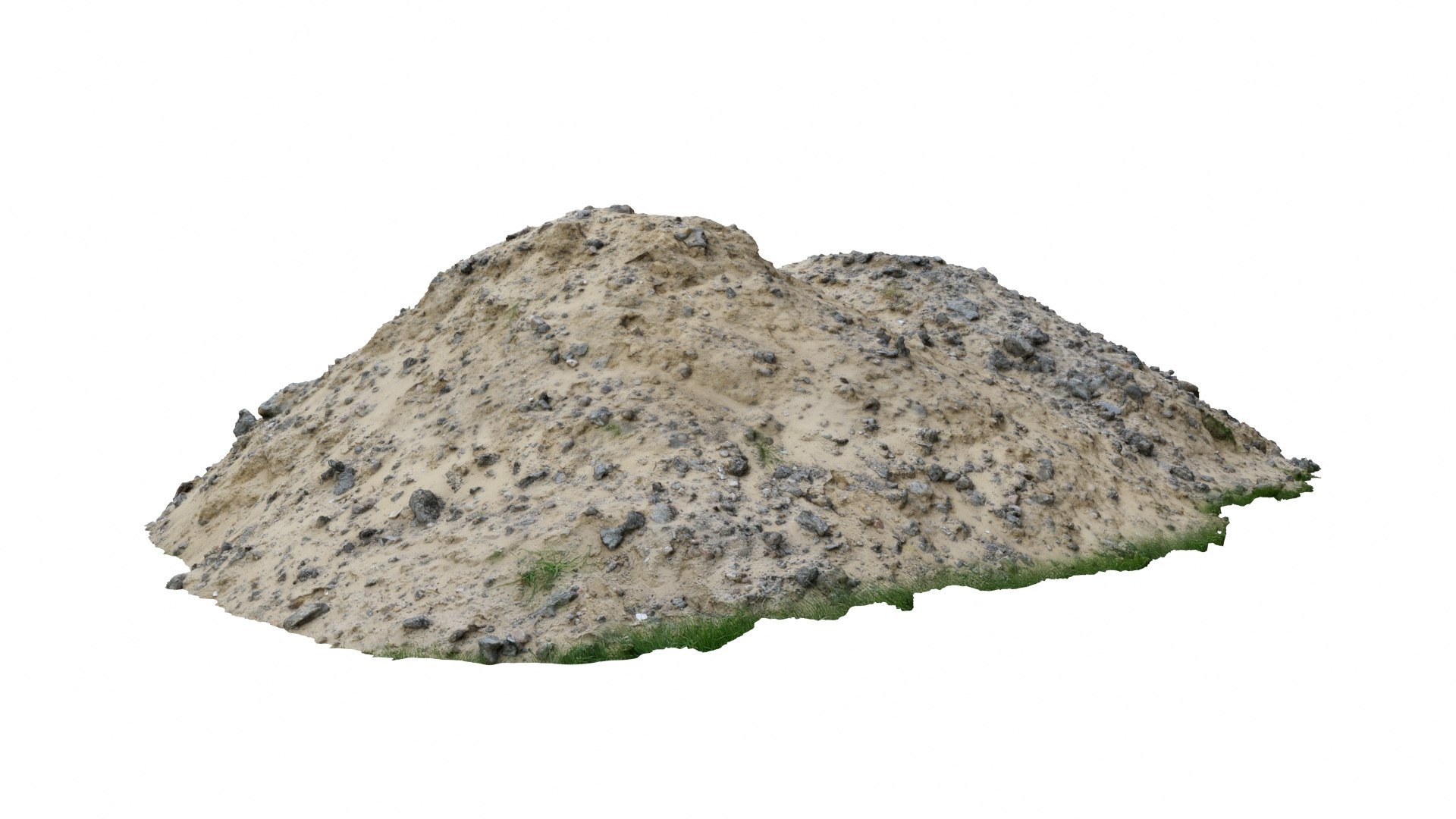 3D Sand Pile - TurboSquid 1790080