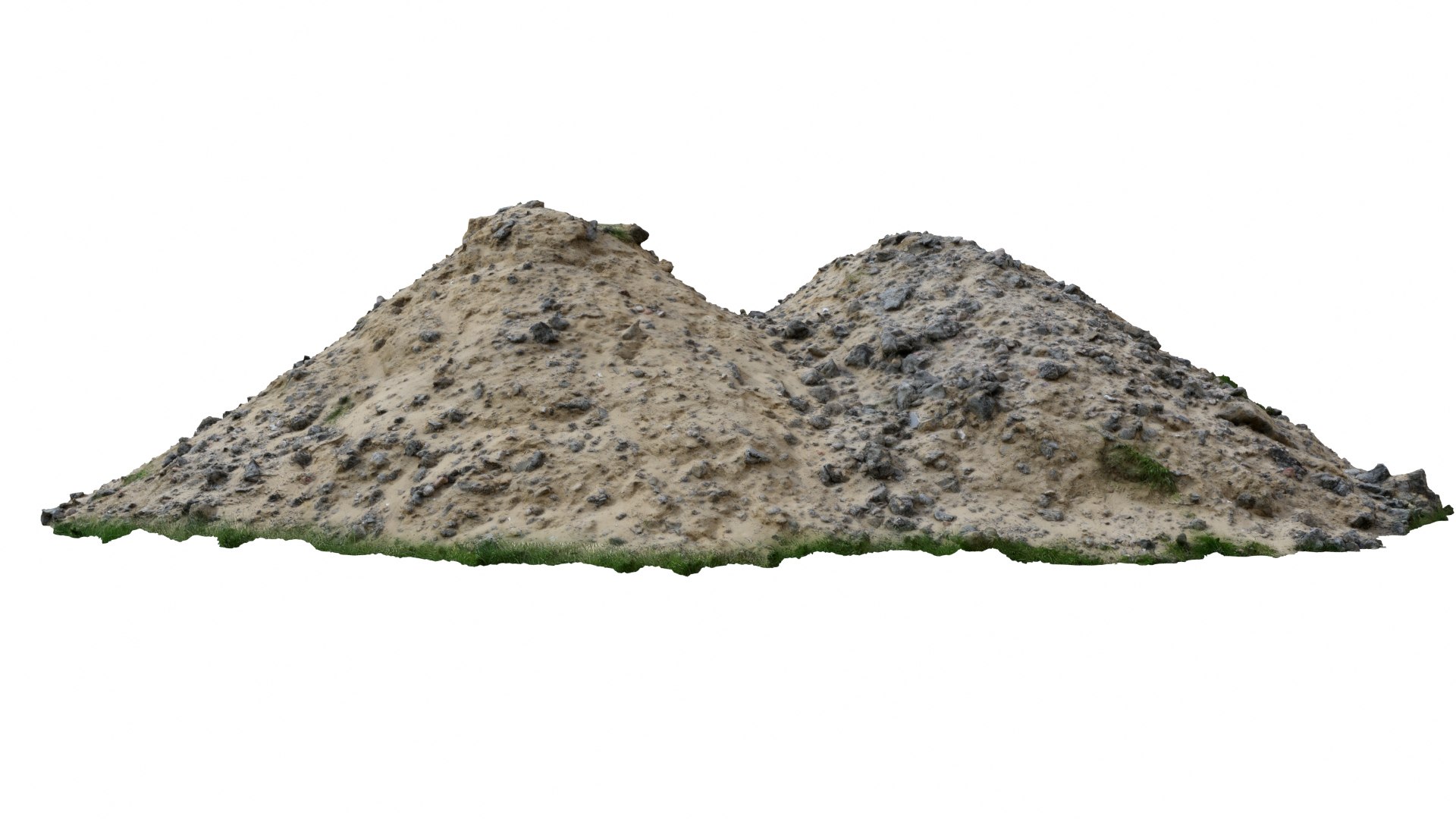 3D Sand Pile - TurboSquid 1790080
