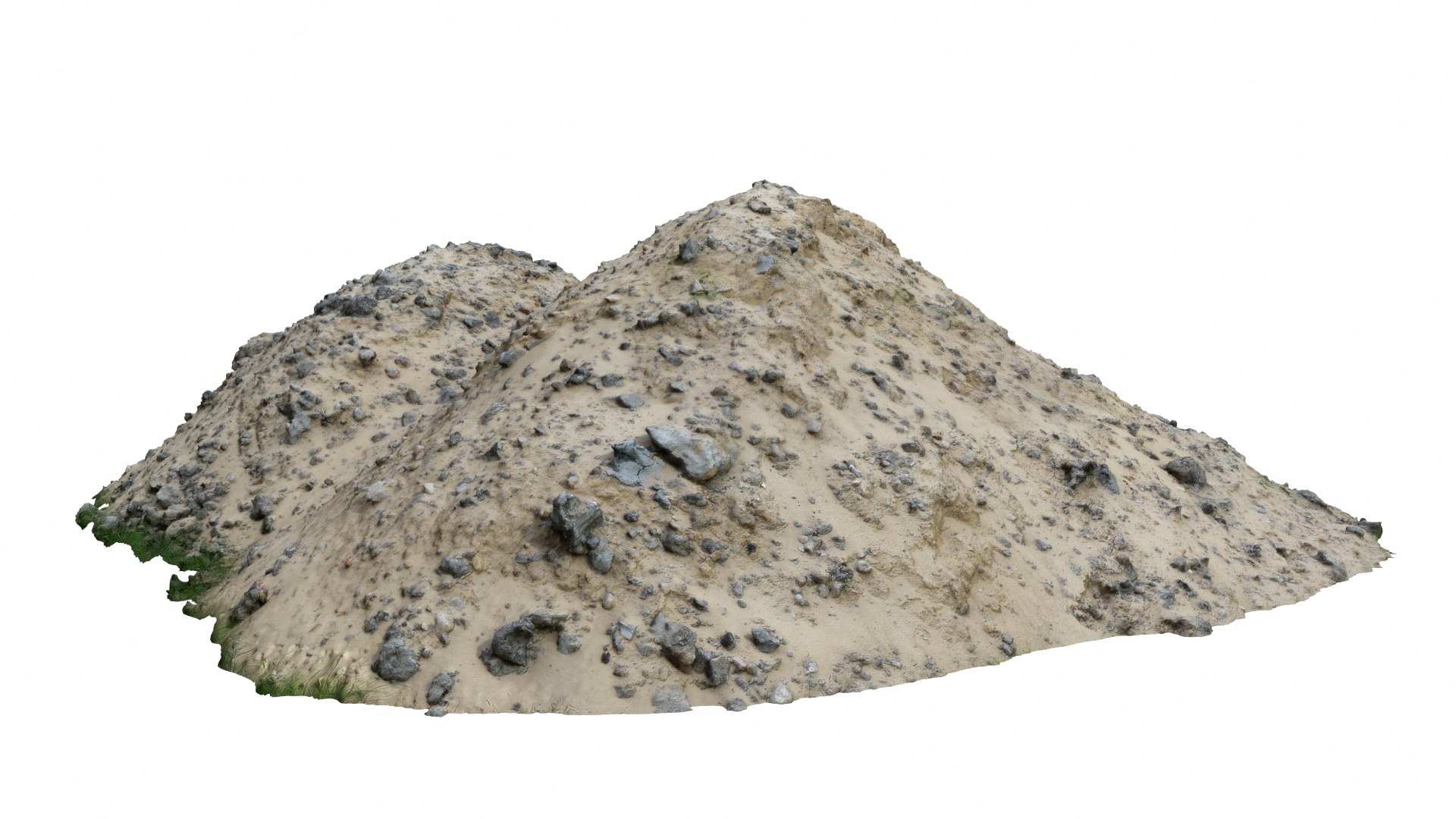 3D Sand Pile - TurboSquid 1790080
