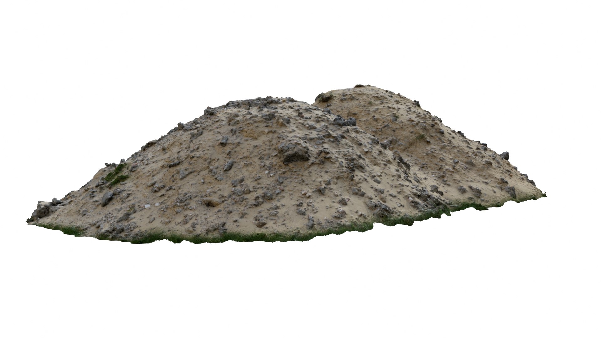 3D Sand Pile - TurboSquid 1790080