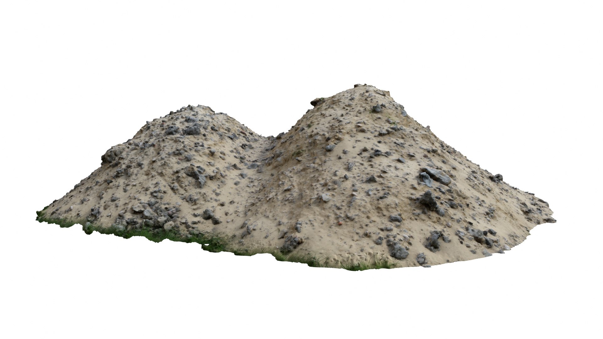 3D Sand Pile - TurboSquid 1790080