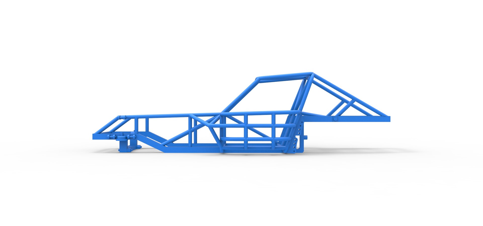 Diecast Frame of Dirt Modified stock car Scale 1 to 25 model ...
