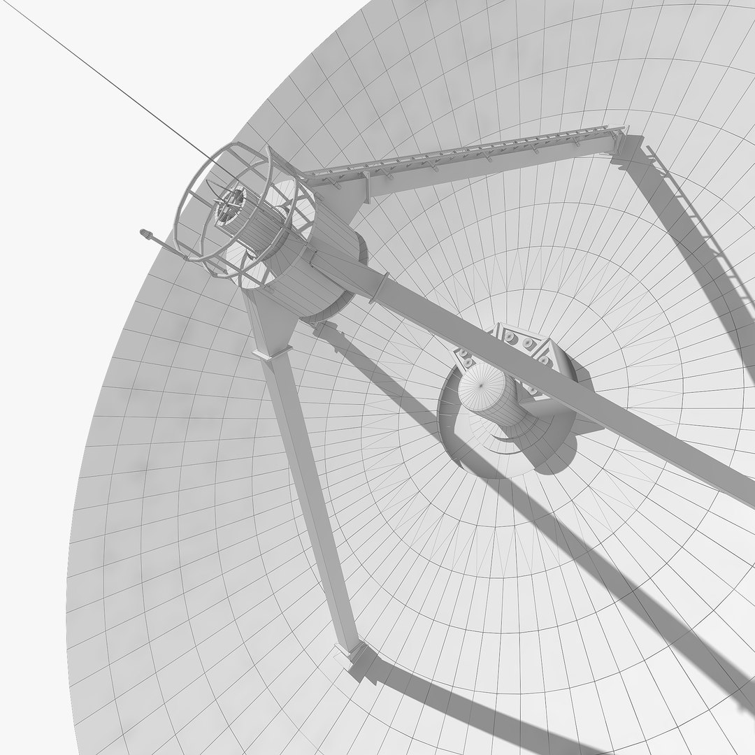 Satellite dish 3D model - TurboSquid 1275292