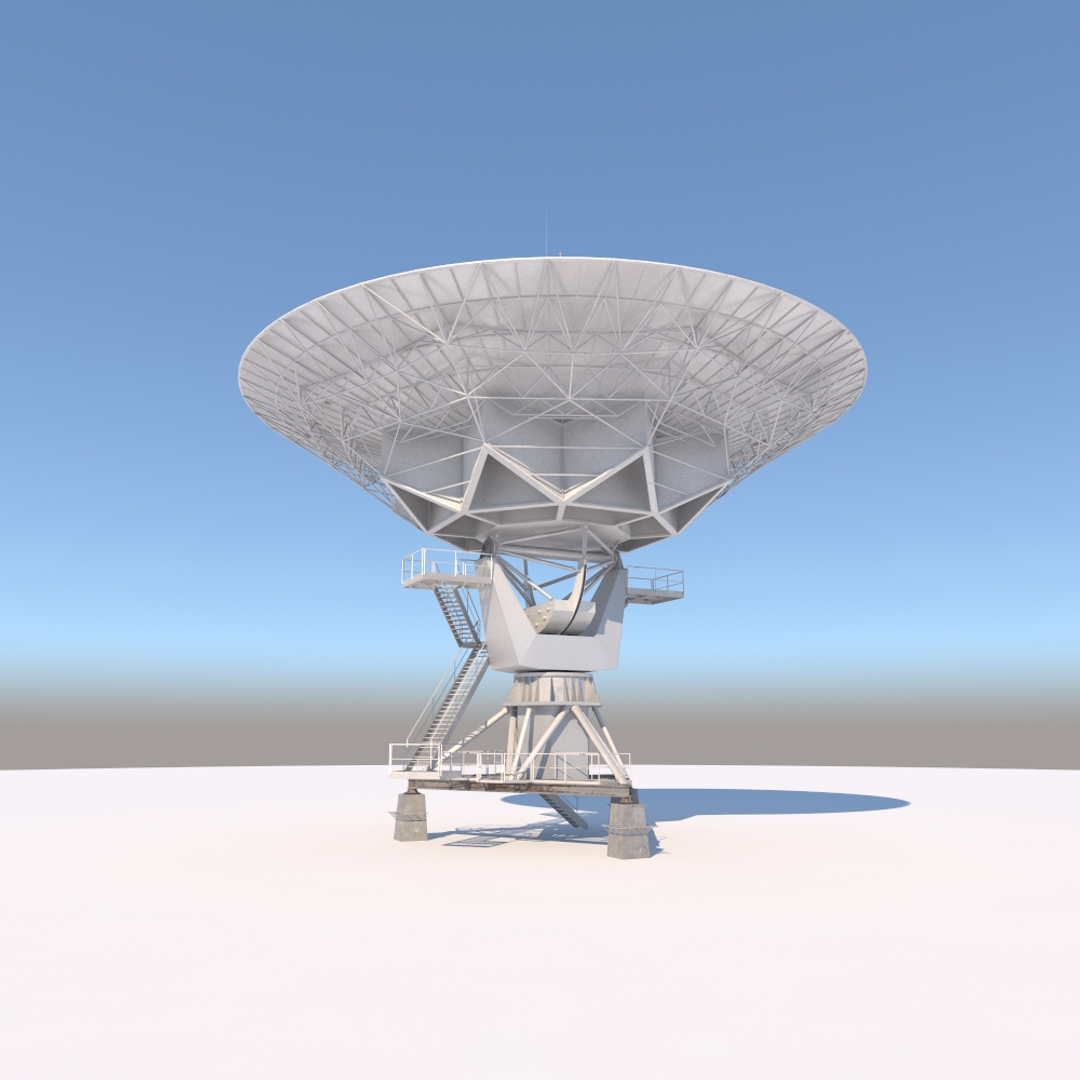 Satellite Dish 3D Model - TurboSquid 1275292