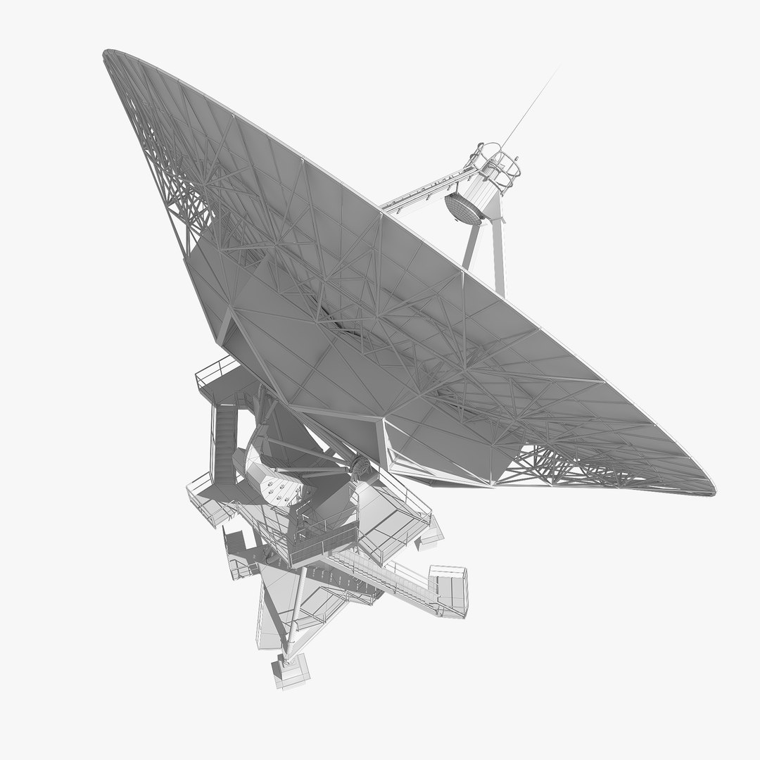 Satellite Dish 3D Model - TurboSquid 1275292