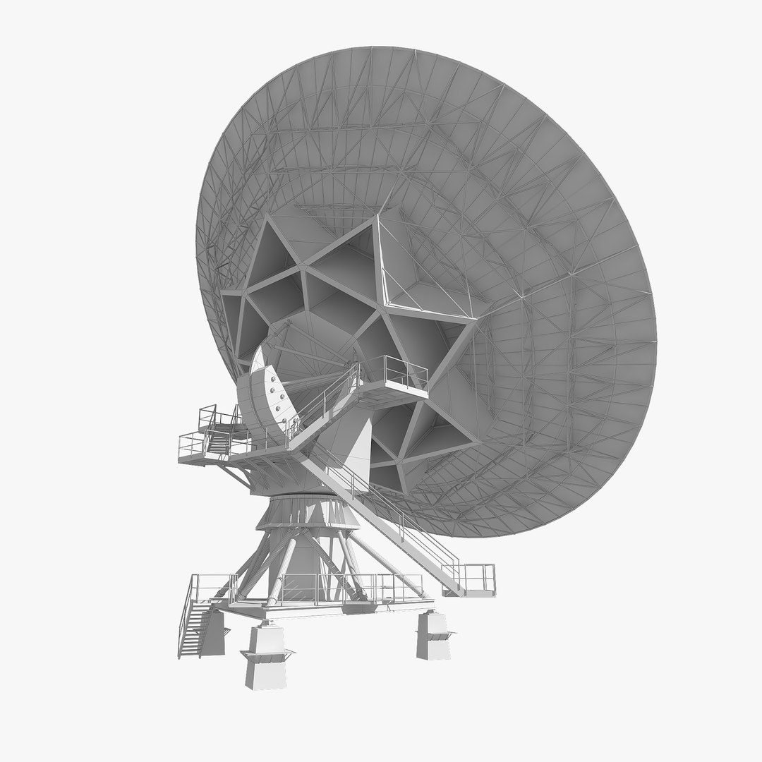 Satellite Dish 3D Model - TurboSquid 1275292
