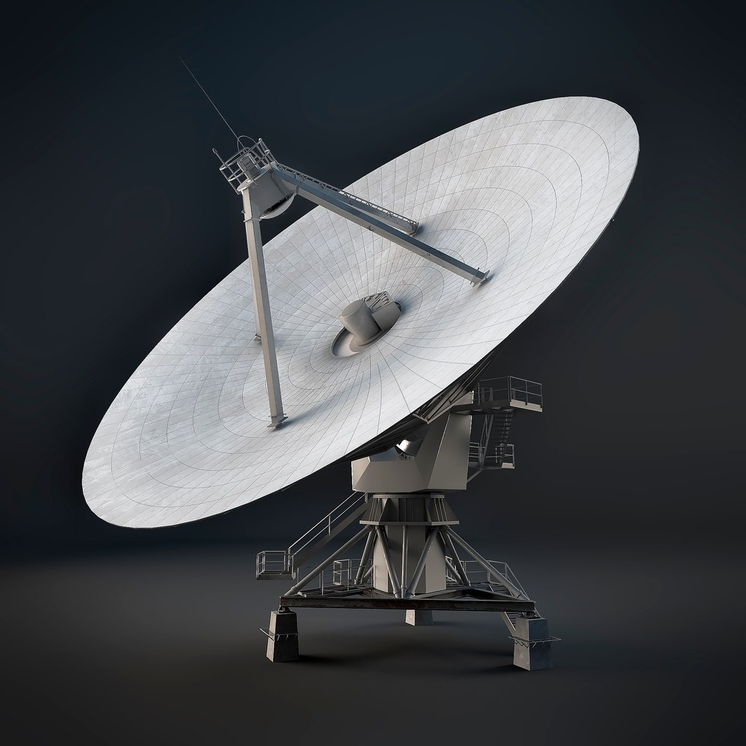 Satellite Dish 3D Model - TurboSquid 1275292