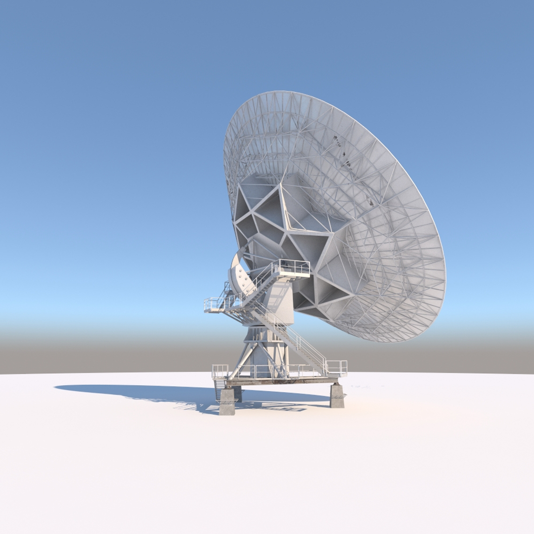 Satellite Dish 3D Model - TurboSquid 1275292