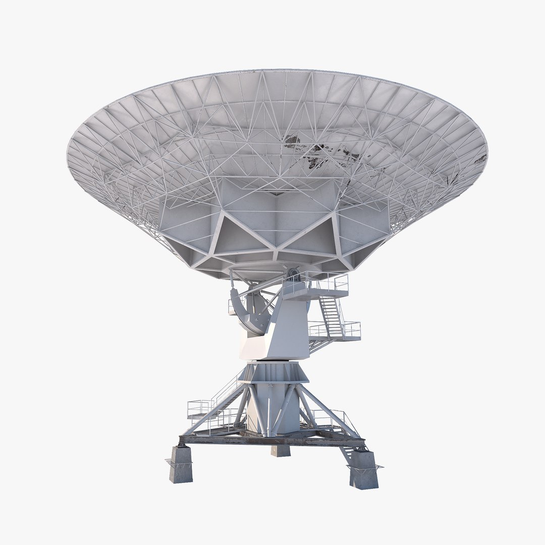 Satellite Dish 3D Model - TurboSquid 1275292