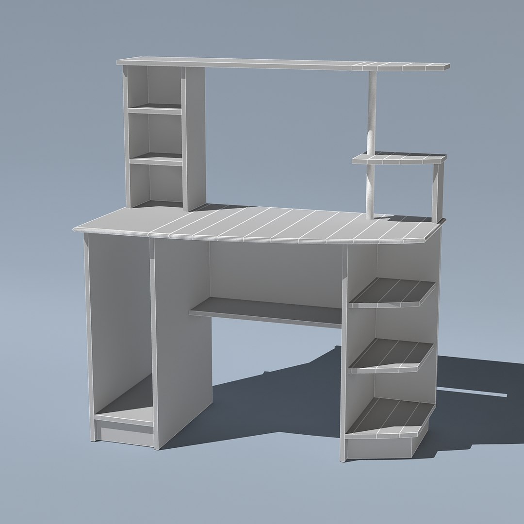 3d computer table