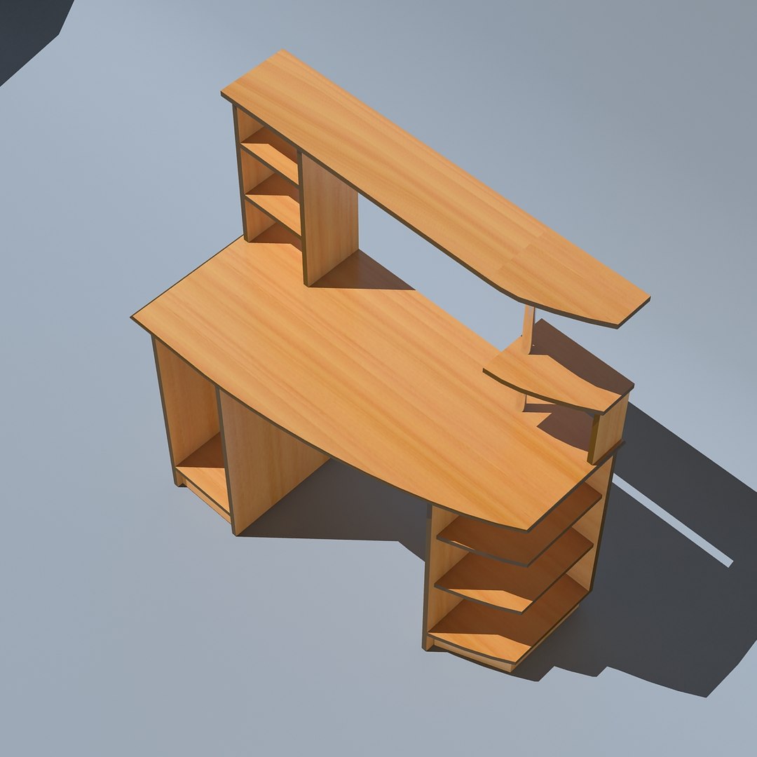 3d computer table